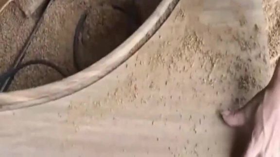 高级木工做实木门,现场看打造过程