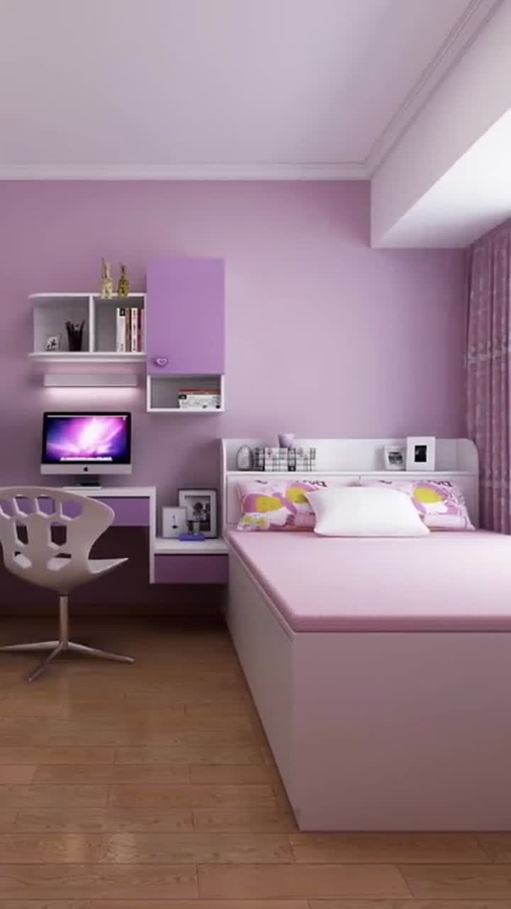 给女儿设计的卧室室内设计设计案例分享儿童房设计