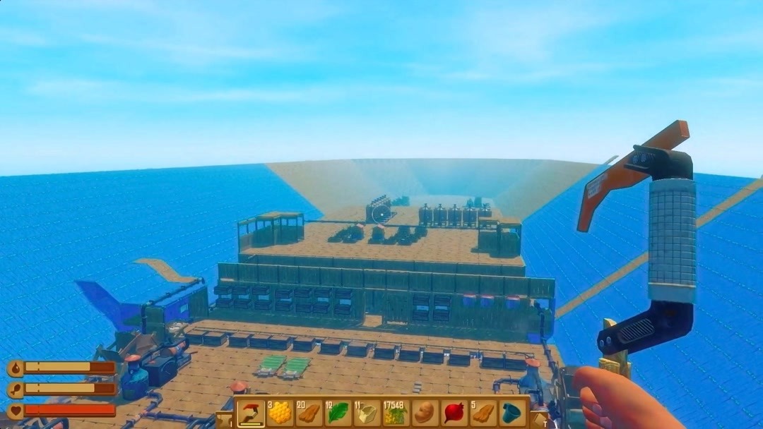 木筏求生 第20天 恋墨刚登上岛,小伙伴就开船走了,真的是太坏了