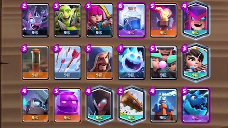 皇室战争:超大卡组达阵模式实况!这卡组抄过去直接6胜