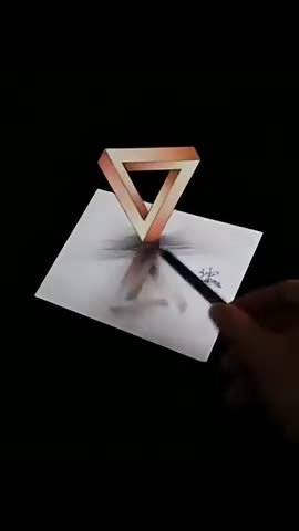 错觉3D立体画,教程