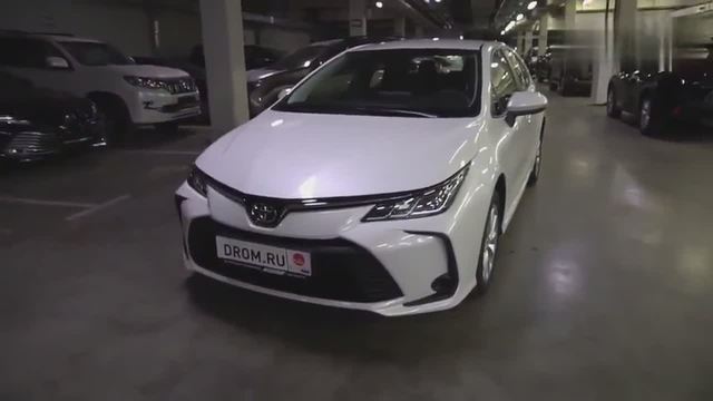 新款丰田卡罗拉CVT展示