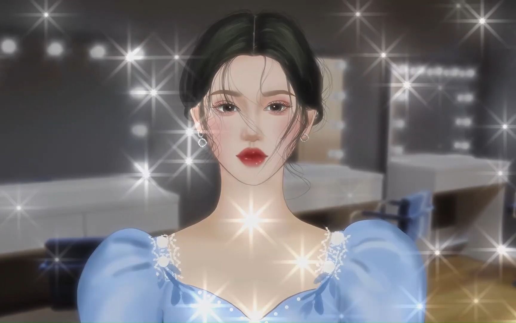 沉浸式美妆,大痤疮深层清洁动画