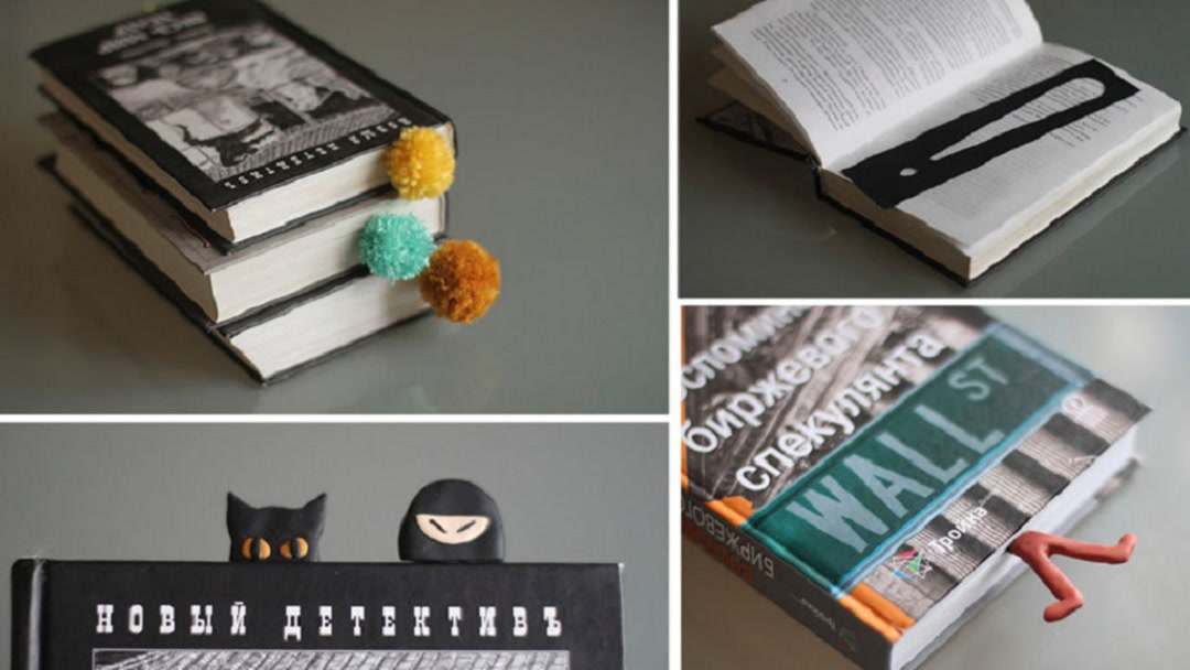 制作可爱的书签,看书的时候很方便哦