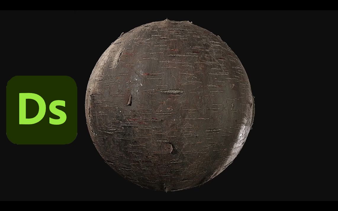Substance 3D Designer制作白桦树皮材质!