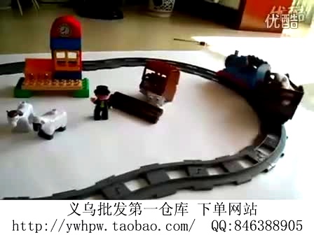 托马斯小火车轨道电动积木卡通人物灯光音乐益智玩具 义乌新奇特 小...