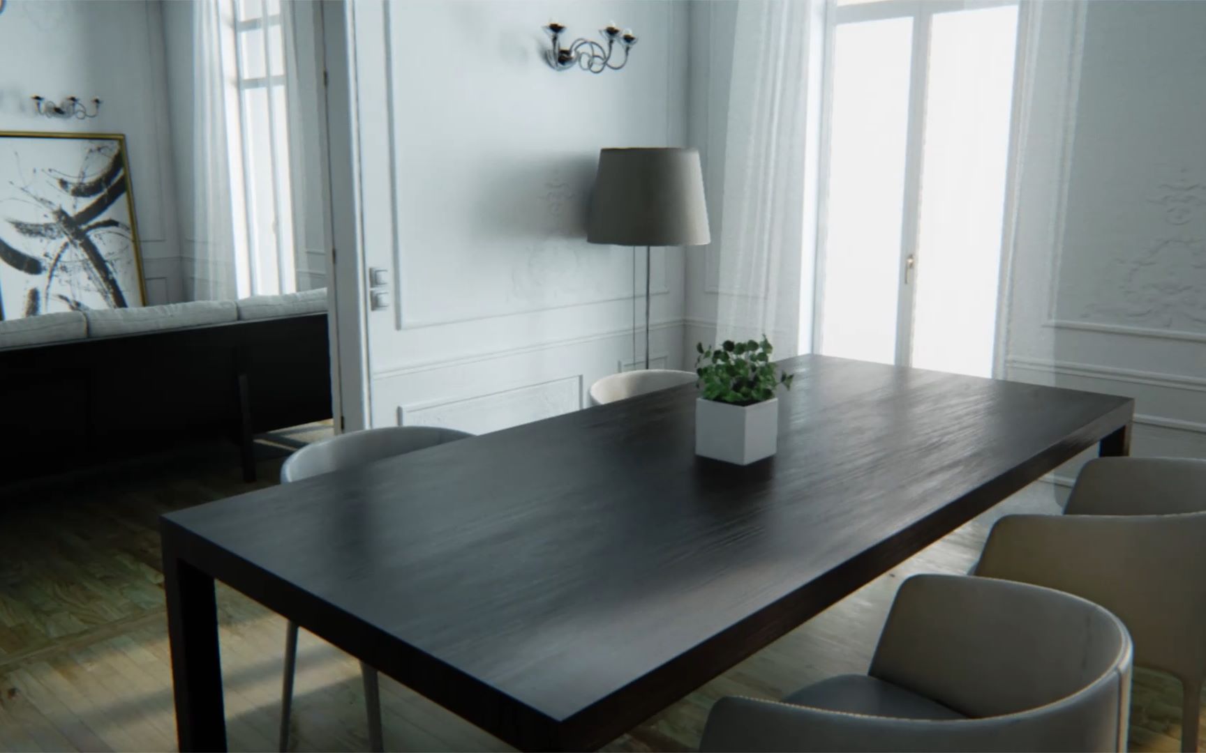 UE4伦敦室内房屋Demo