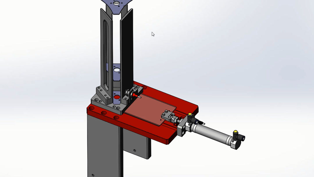 SolidWorks 视频教程-第一讲:三角形板自动间歇式送料机构
