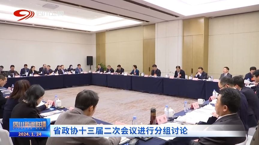 四川新闻联播丨省政协十三届二次会议进行分组讨论