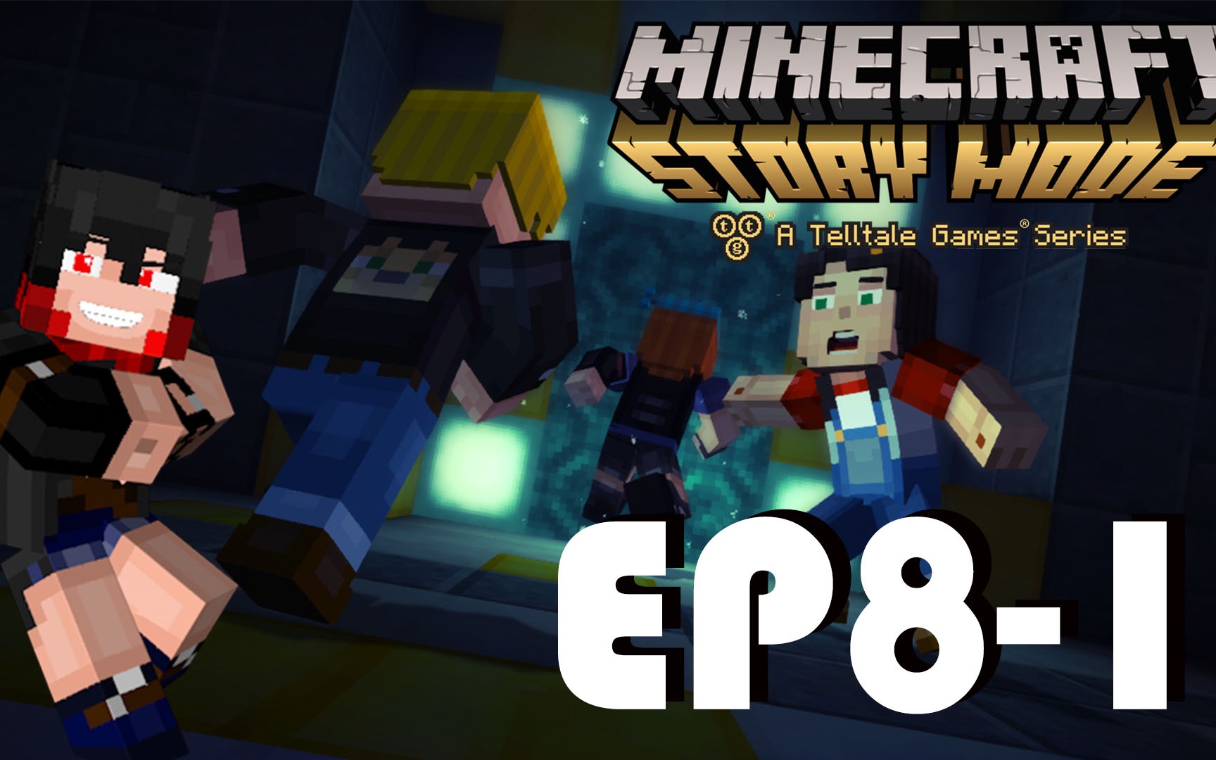 Minecraft story mode |我的世界故事模式| : episode 8 第八章 #1 铲雪大战