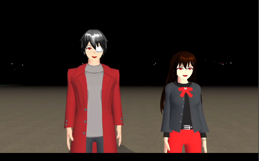 「紫灵姐的世界呀/樱花校园模拟器变装日记」我的女主和我的男主的...