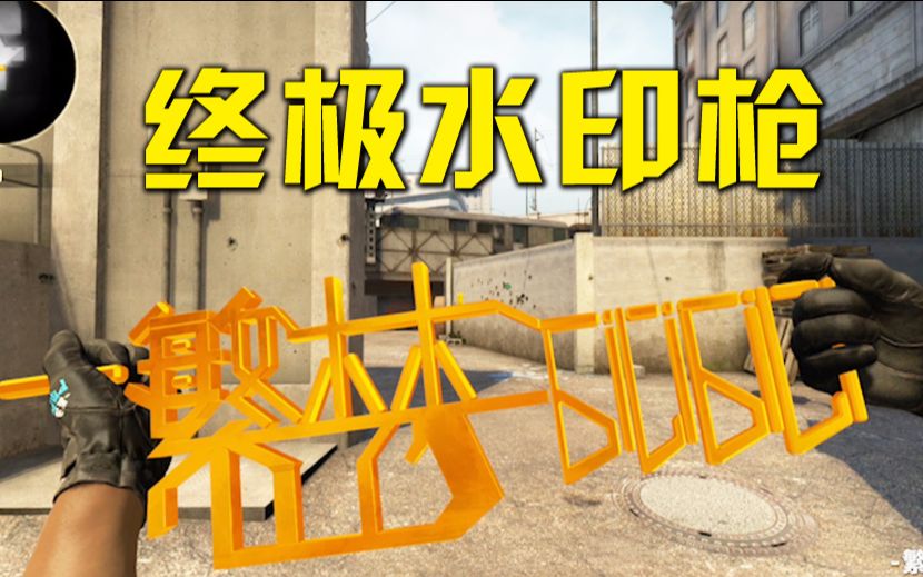 【CSGO】终极水印枪 (自制动作)