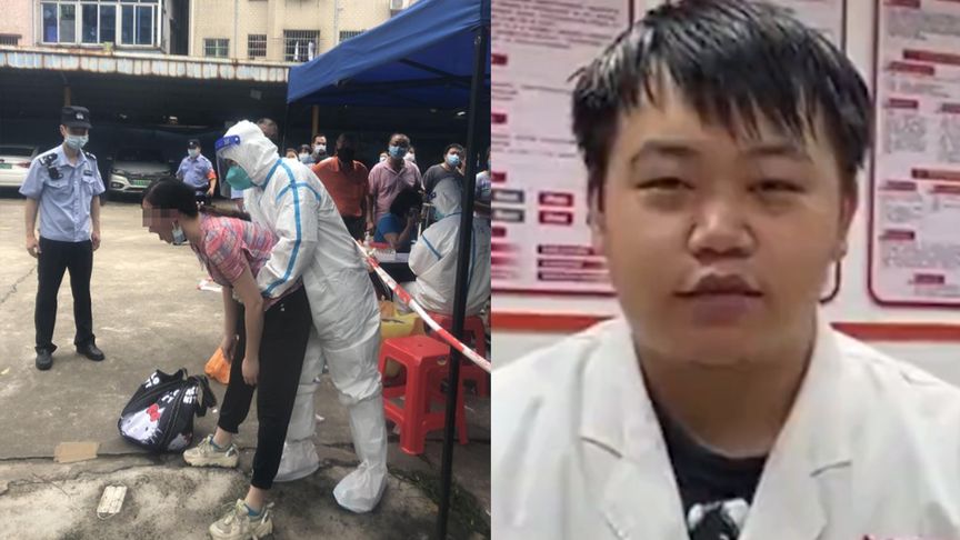 医生做核酸检测顺手救了个人,现身回应:没考虑风险,救人最重要