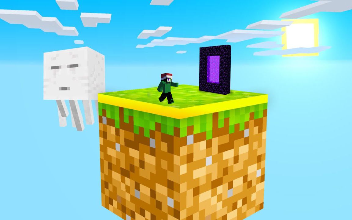 游游解说我的世界:手机版,工作台制作1X1的传送门?