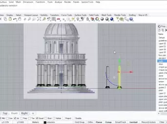 犀牛建模教程之意大利文艺复兴时期建筑-37