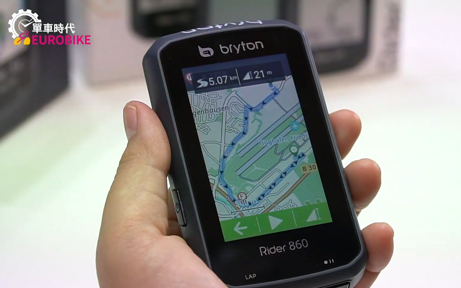 对战GARMIN 全彩触控!Bryton百锐腾 全新公路车码表 Rider 860|2019 ...