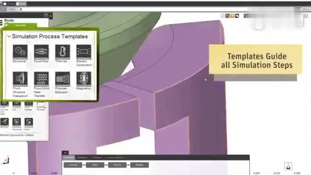 ...软件Ansys AIM进行卡扣接触的非线性模拟分析#制造业强国##ANSYS#