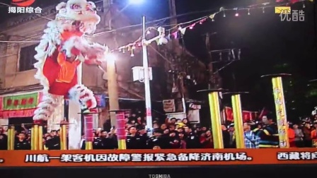 春节舞狮、元宵节舞狮,杨永武龙狮团表演