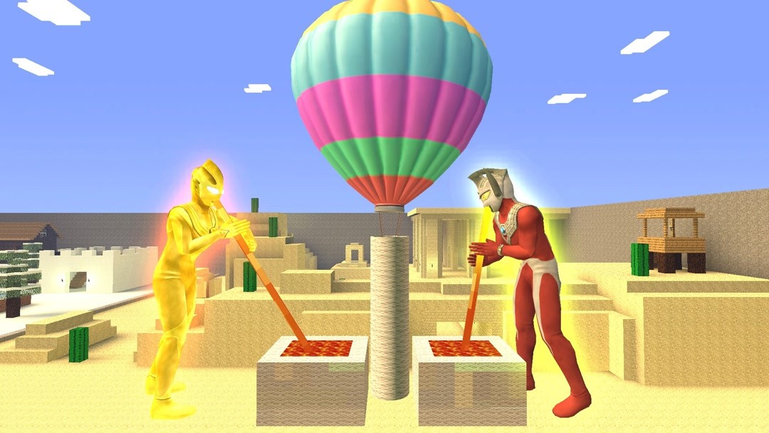 盖瑞模组:奥特曼兄弟在村庄比赛谁能取得胜利呢?