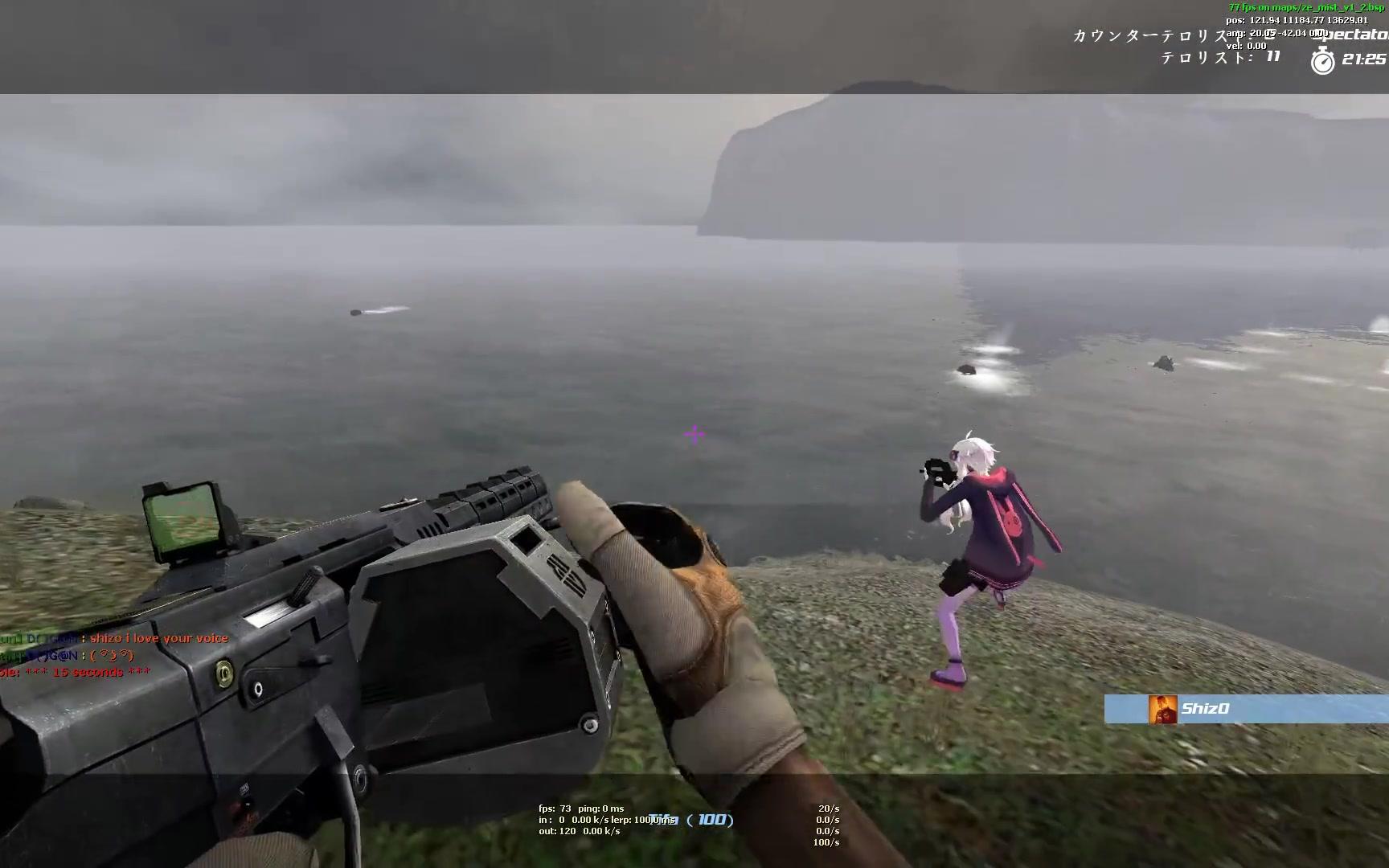 【CS起源僵尸逃跑】ze_mist_v1_2首通实况