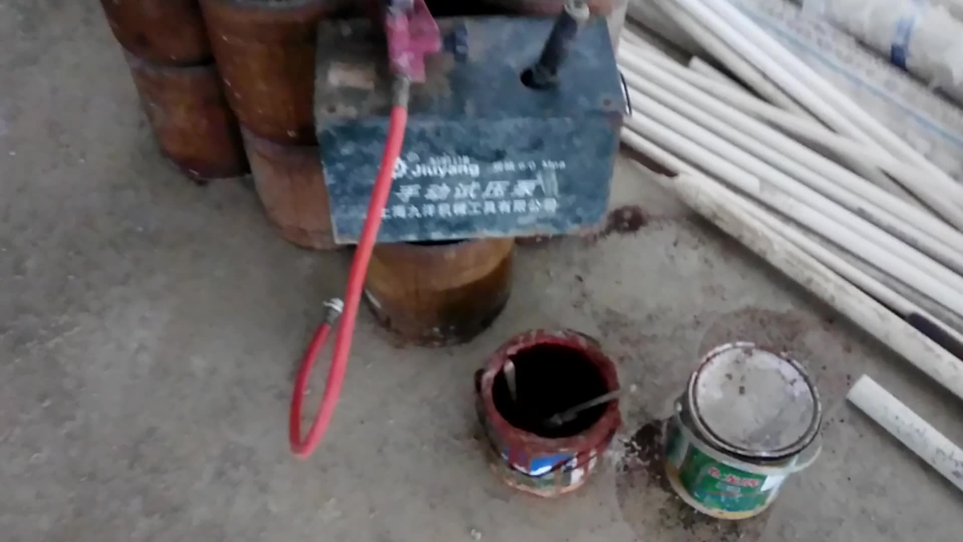 暖气手动试压泵