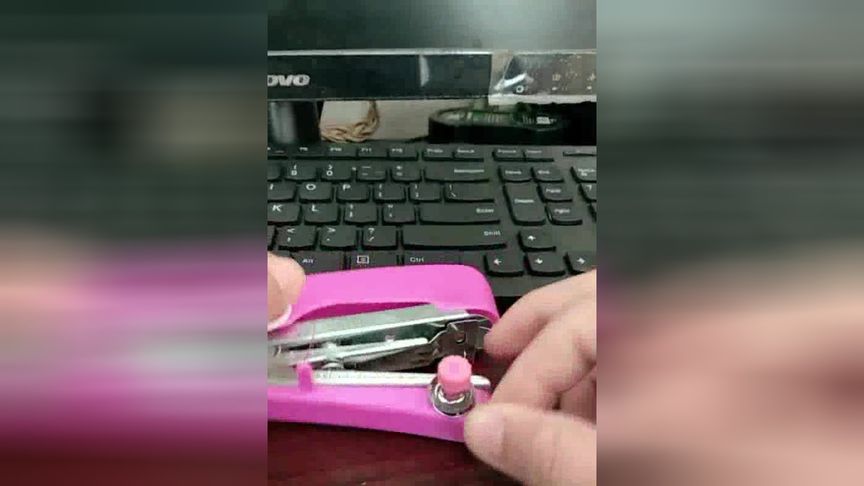 订书机坏了,自己也能修哦,怎么了?