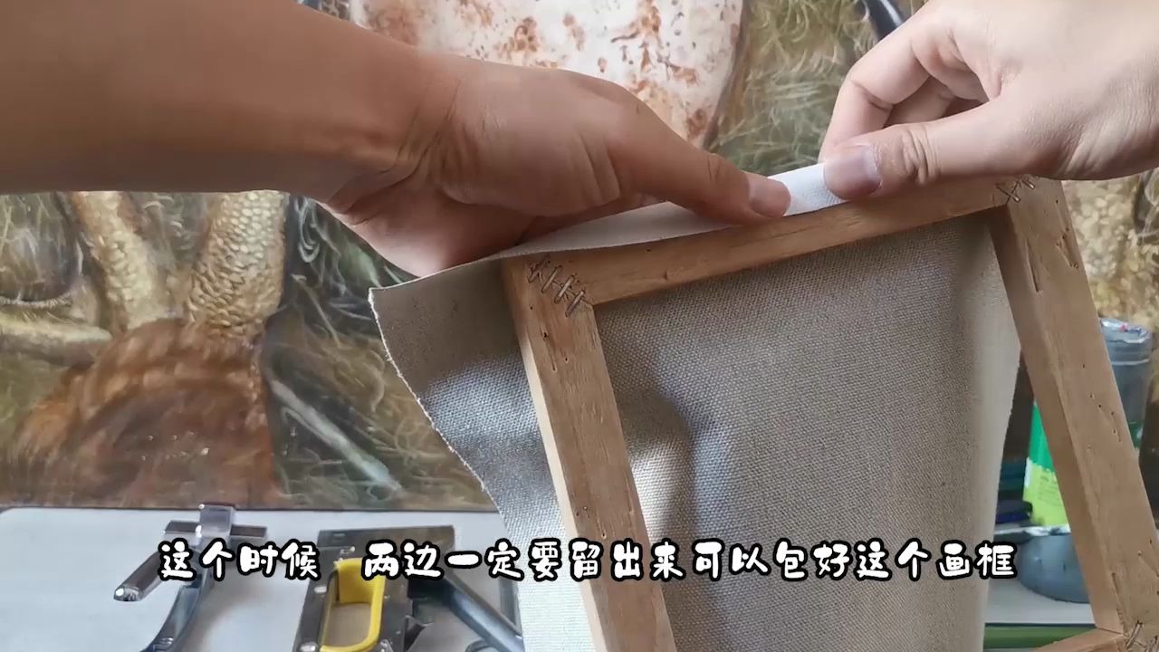 【油画】油画工具介绍,画框是怎么制作的?