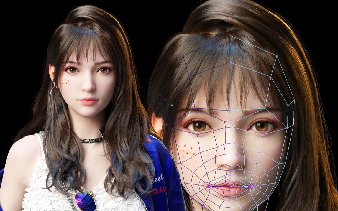 ...人物建模】影视模型:从零开始教你,如何快速简洁的制作影视model