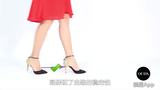 走秀模特直播穿高跟鞋走路教学,正确的穿高跟鞋走路,还能瘦身提臀...