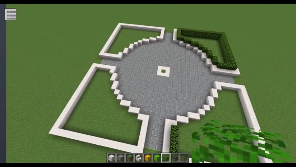 【我的世界建筑学习】城市-喷泉广场(一)