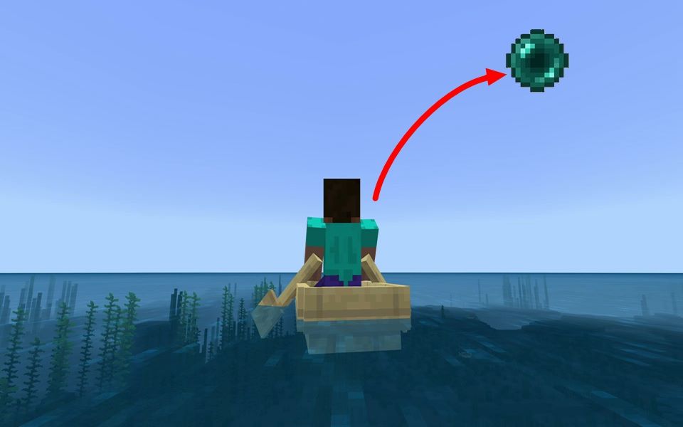 【MC知多少】坐在船里扔末影珍珠会发生什么?