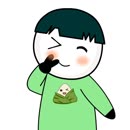 小白和粽子 