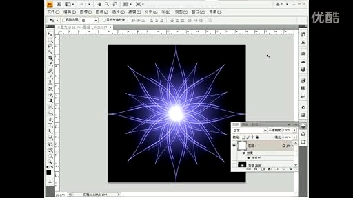 PS教程 photoshop教程 精通质感和特效:制作水晶花