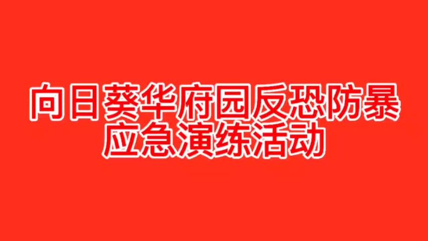 #幼儿园安全演练