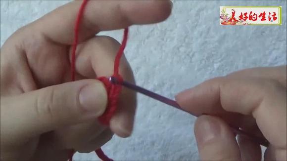 钩针编织立体花朵,简单好学,会编织的你一看就会