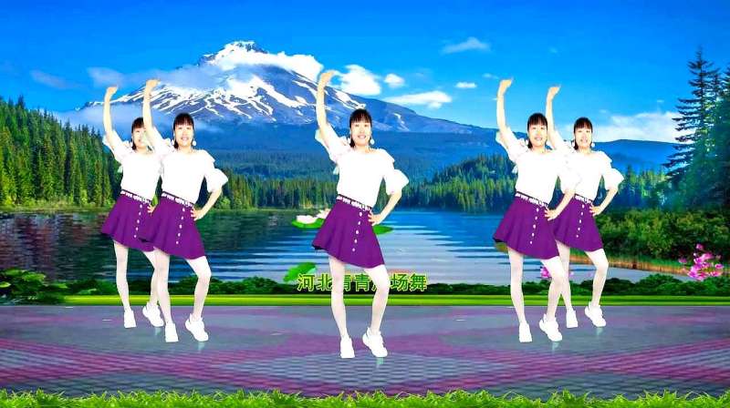 动感活泼广场舞《白龙马》简单32步附分解,轻松学会