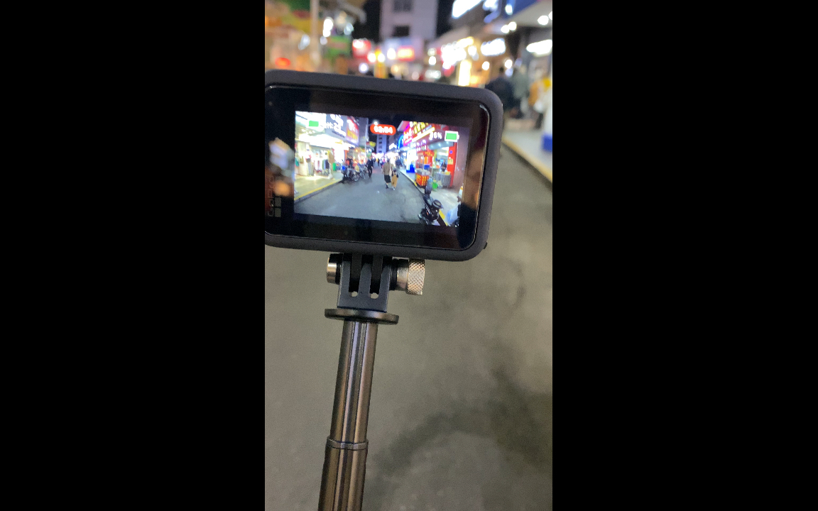 【日常】GoPro10夜晚录像效果,手持拍摄!