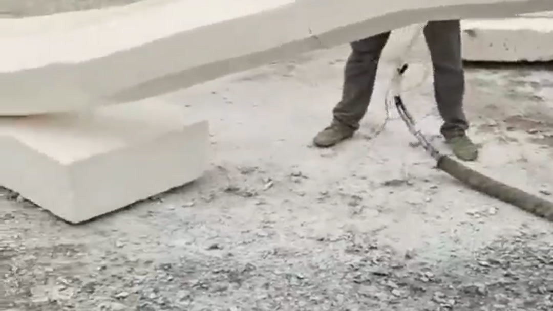 横店影视道具耐磨 小型聚脲机器 聚脲设备 片场道具表面增加硬度