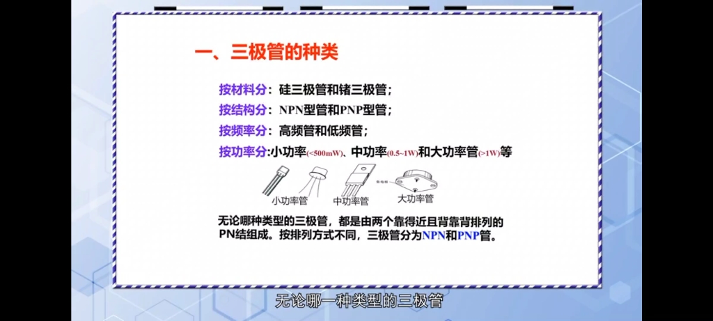 电子电路基础 1.10双极结型三极管结构