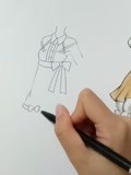 #画画#简笔画#服装#lo裙 #二次元 lo裙(4)