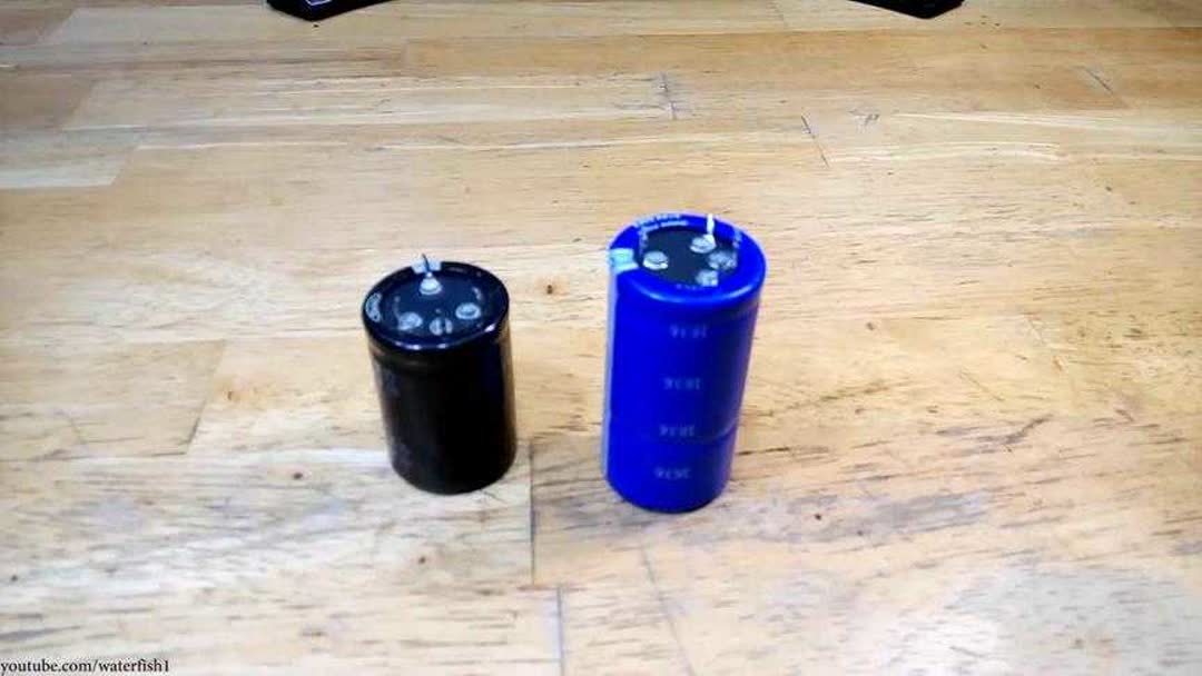 超级电容器试验-测验感觉以后家里不用买电池了?