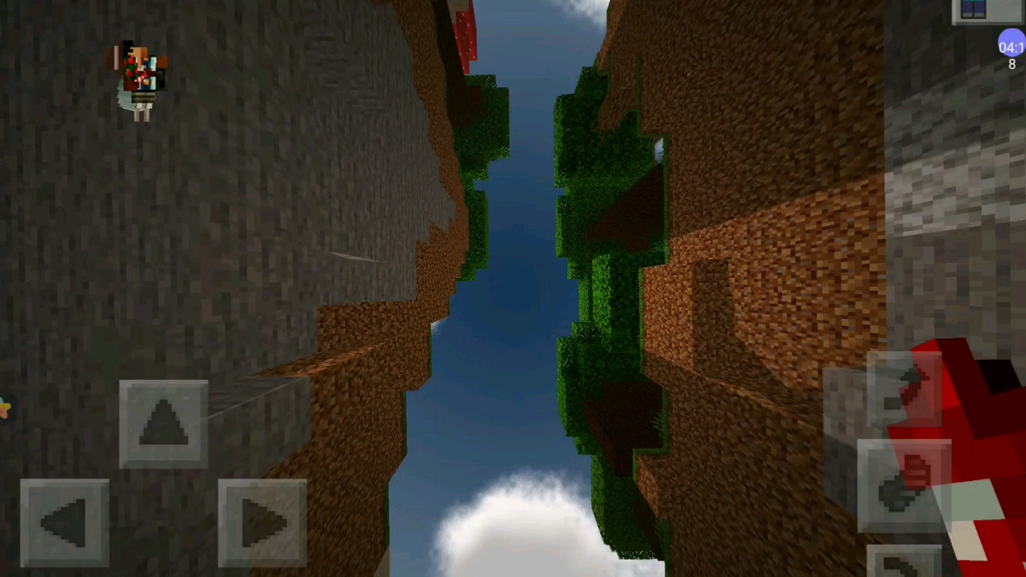 我的世界,手机版最高画质加一个mod。这也配叫游戏,应该是真实世界...