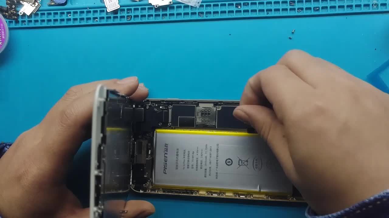 .苹果手机,home指纹能用但不能返回,拆机后.