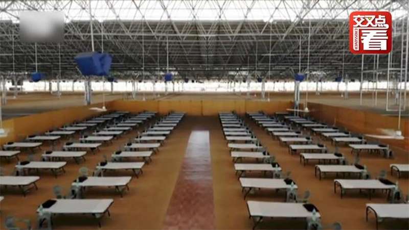 印度建全球最大新冠方舱医院 1万张床位是啥样?