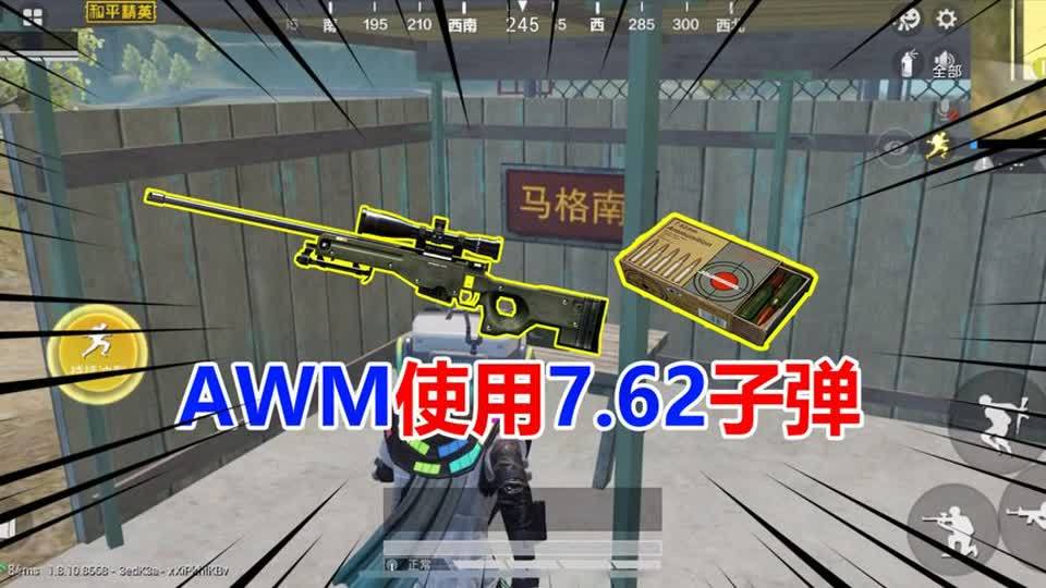 AWM可以使用,其他子弹,是真的吗?