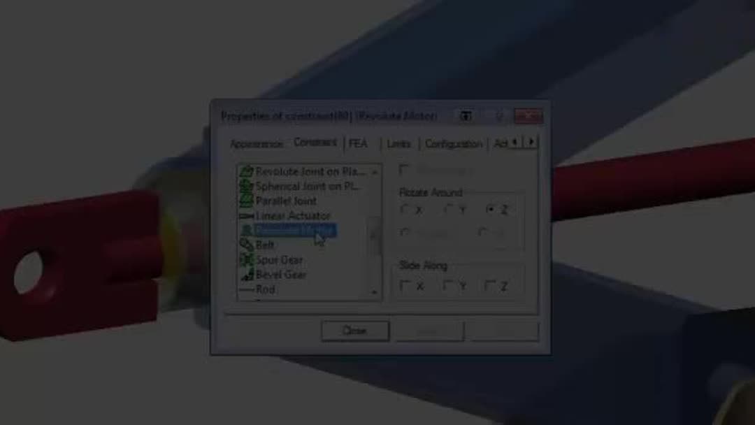SimWise for SolidEdge运动仿真插件