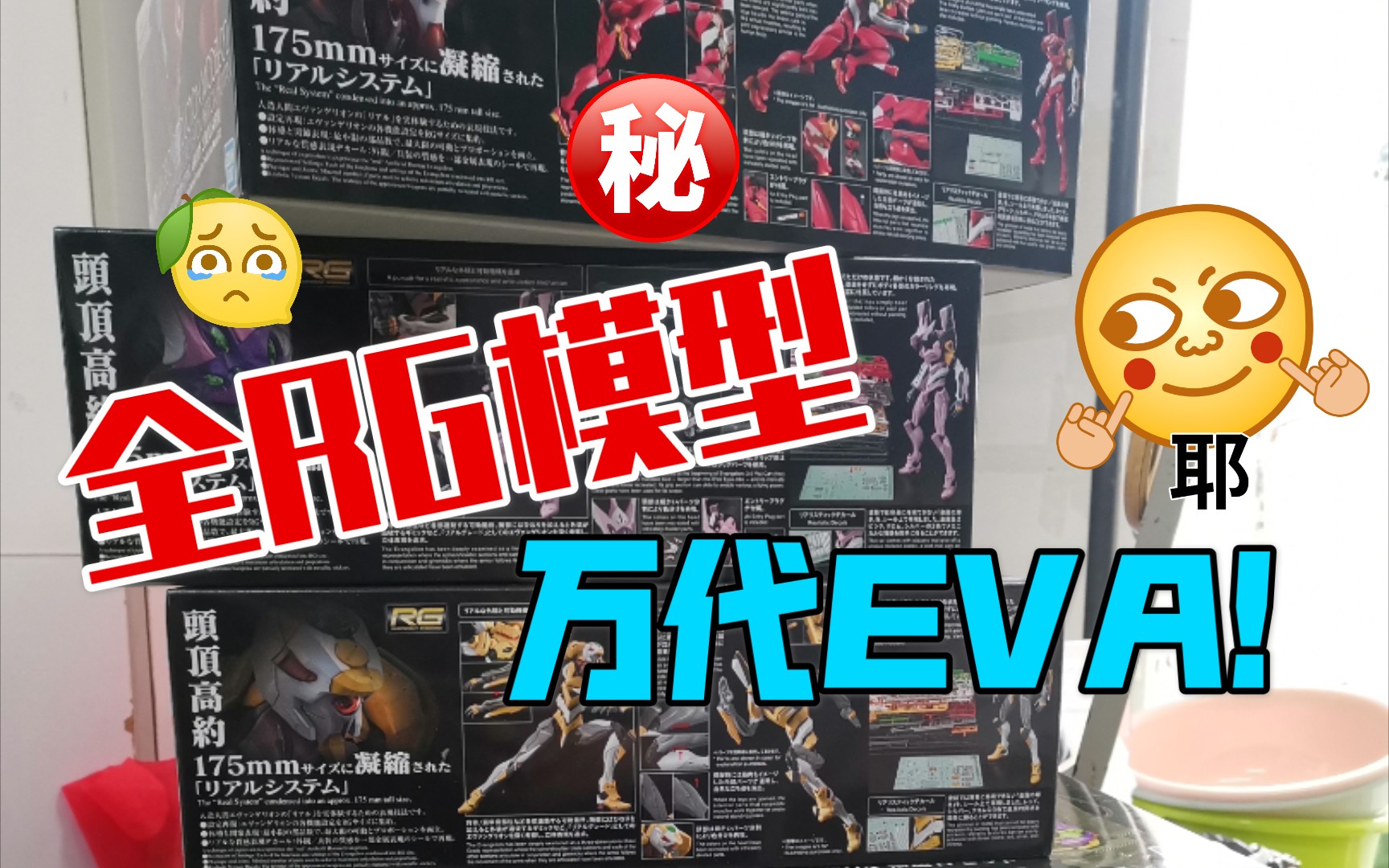 【万代 Eva RG 开箱】看不了Eva 终那就直接买模型