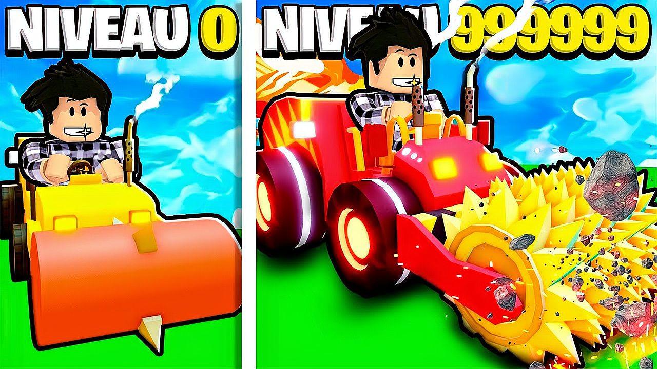 Roblox黄金矿工模拟器:升级超级矿车!挖地小子大作战!小格解说