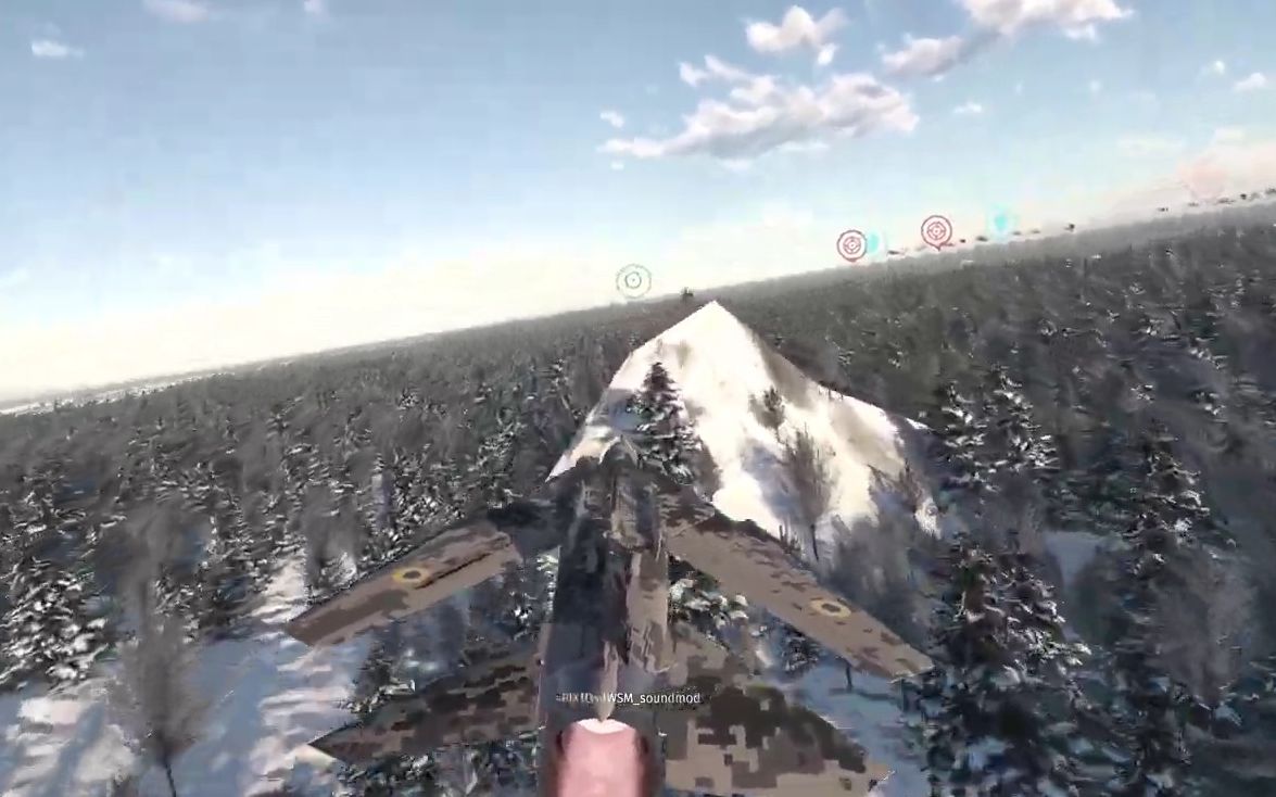 【获权搬运】Mig-23ML四杀(IWSM音效模组演示)_战争雷霆_演示