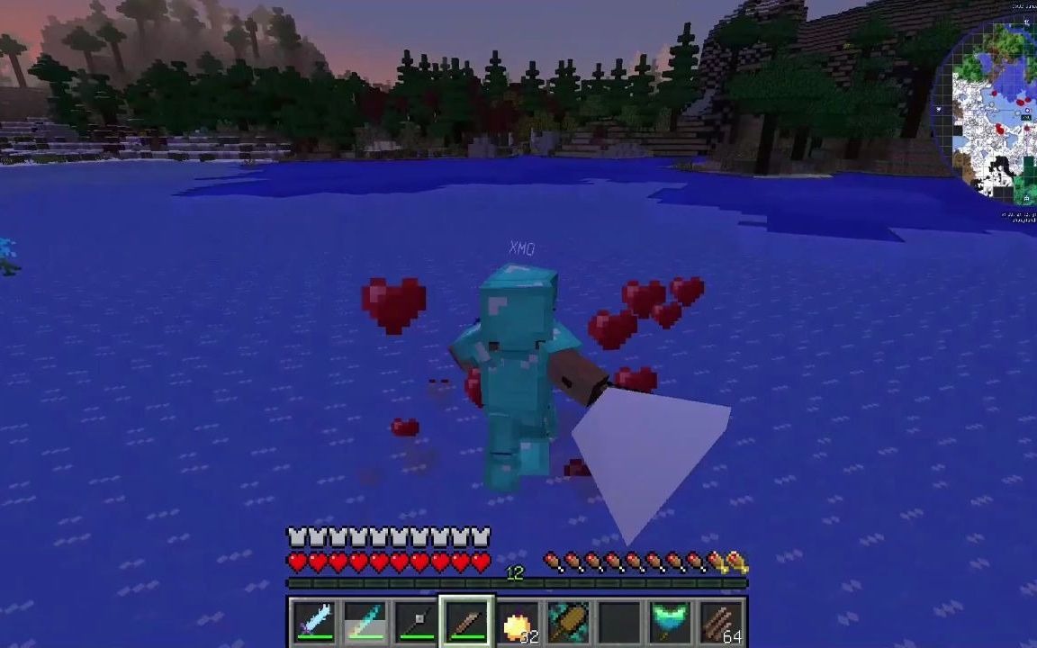 我的世界:冰与火之歌武器强度测试。